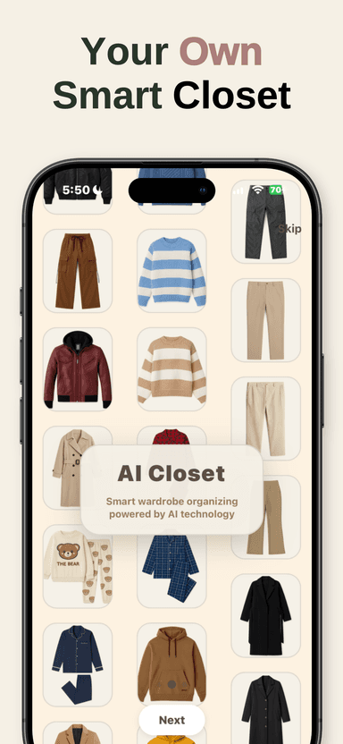 Cotton - AI-Powered Digital Wardrobe | Smart Fashion Assistant iOS App
